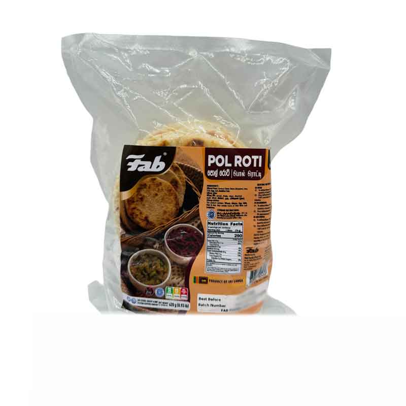 Fab Pol Roti 420g (0.93lb) - (Pick-Up Only) – Flavors of Ceylon