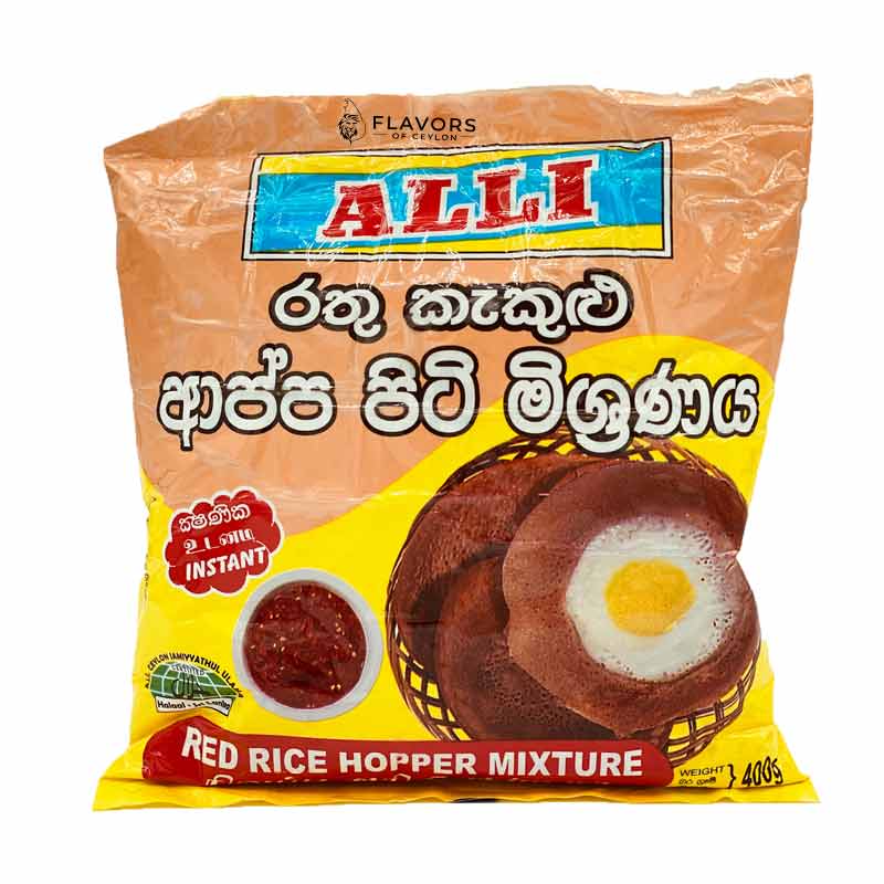 Alli Red Hopper Flour - 400g – Flavors of Ceylon
