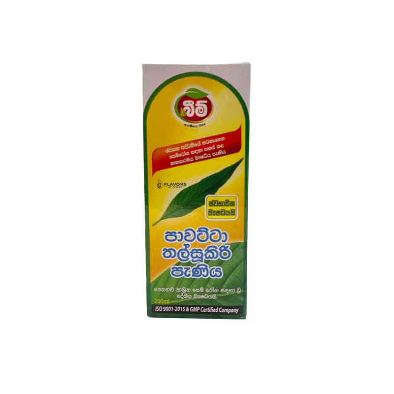 Beam Pawatta Thalsookiri Syrup - 200ml – Flavors of Ceylon