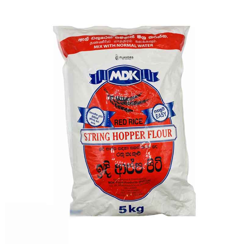 MDK Red String Hopper Flour - 5kg(11lb) – Flavors of Ceylon