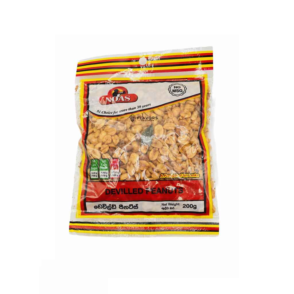 Noas Devilled Peanuts - 200g – Flavors of Ceylon