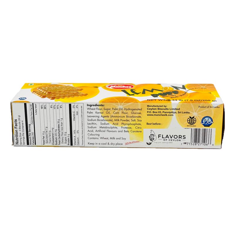 Munchee Lemon Puff - 200g – Flavors of Ceylon